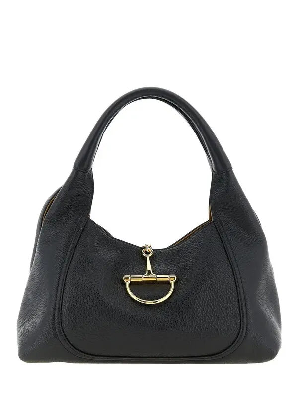 Gucci Softbit Medium Shoulder Bag - Black