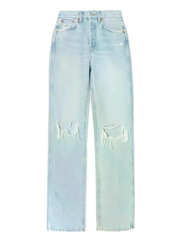 RE/DONE High-rise Loose Jeans - Blue