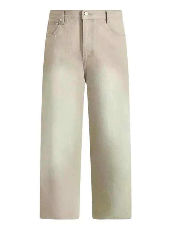 Manière De Voir Relaxed-fit Denim Jeans - Neutrals