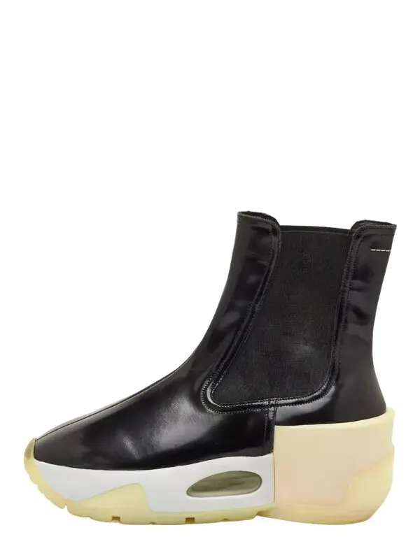 MAISON MARGIELA Platform Ankle Boots - Black