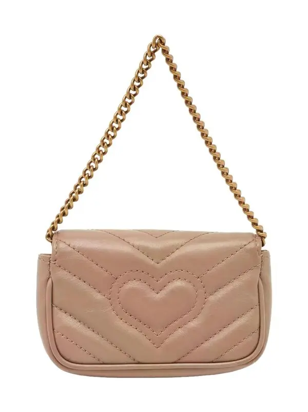 Gucci Gg Marmont Matelassé Mini Bag - Neutrals