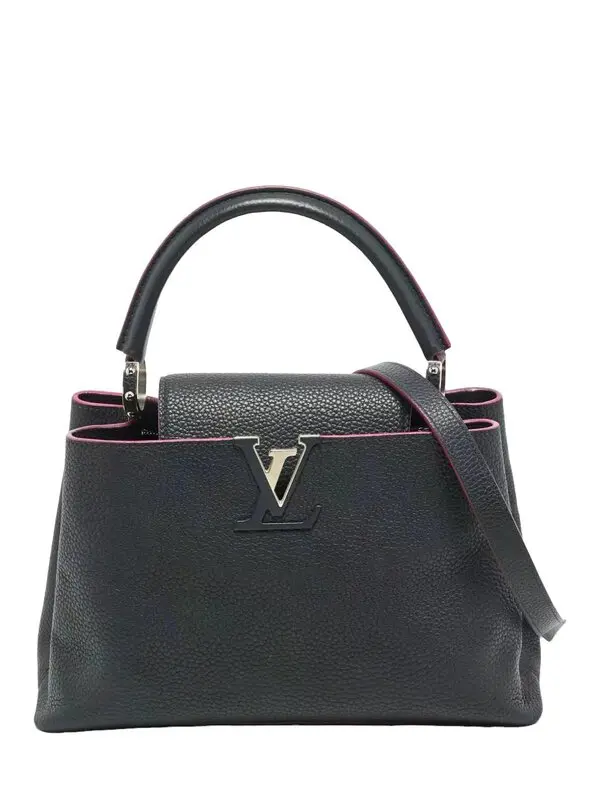 LOUIS VUITTON Capucines Pm Tote Bag - Blue