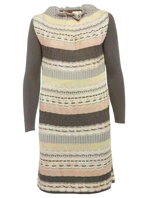 Missoni Zigzag Knit Dress - Grey