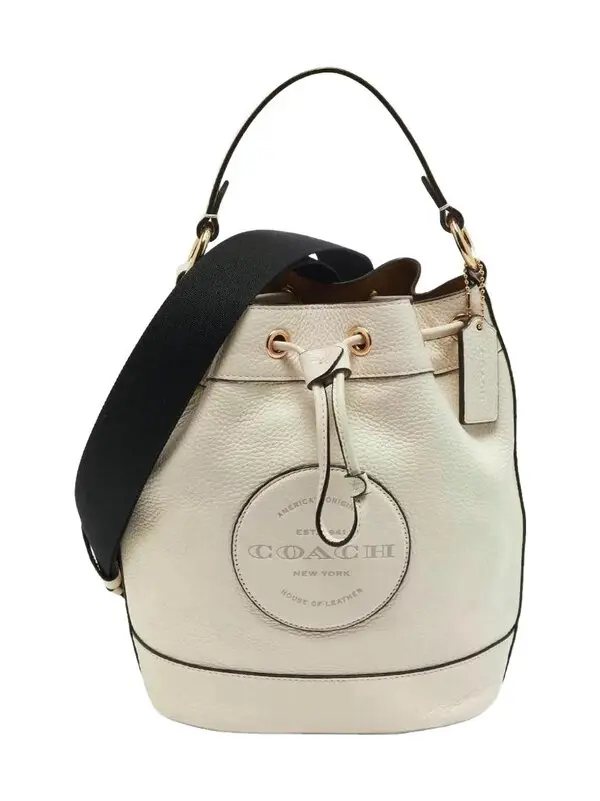 COACH Dempsey Drawstring Bucket Bag - Neutrals