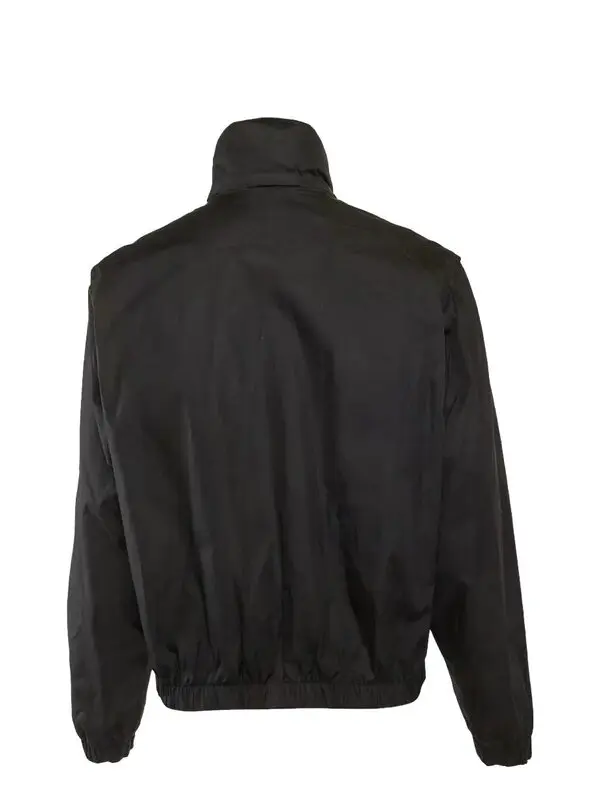 Giorgio Armani Zip-up Hooded Jacket - Black