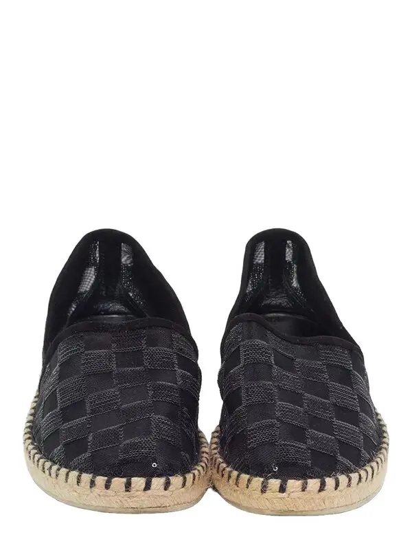 LOUIS VUITTON Damier Mesh Espadrilles - Blue