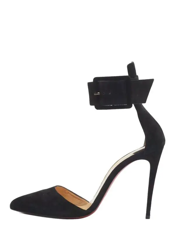 CHRISTIAN LOUBOUTIN Harler Ankle-strap Pumps - Black