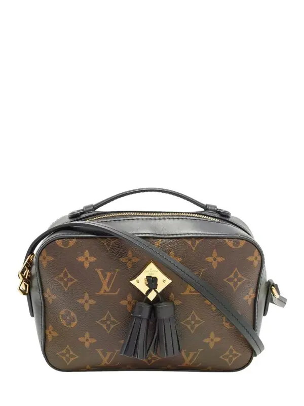 LOUIS VUITTON Monogram Saintonge Cross Body Bag - Brown