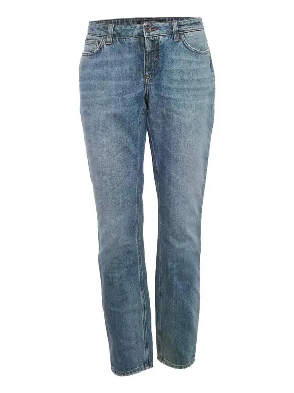 Dolce & Gabbana Whiskering Effect Jeans - Blue