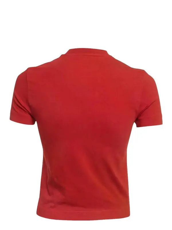 Jacquemus Logo Appliqué T-shirt - Red