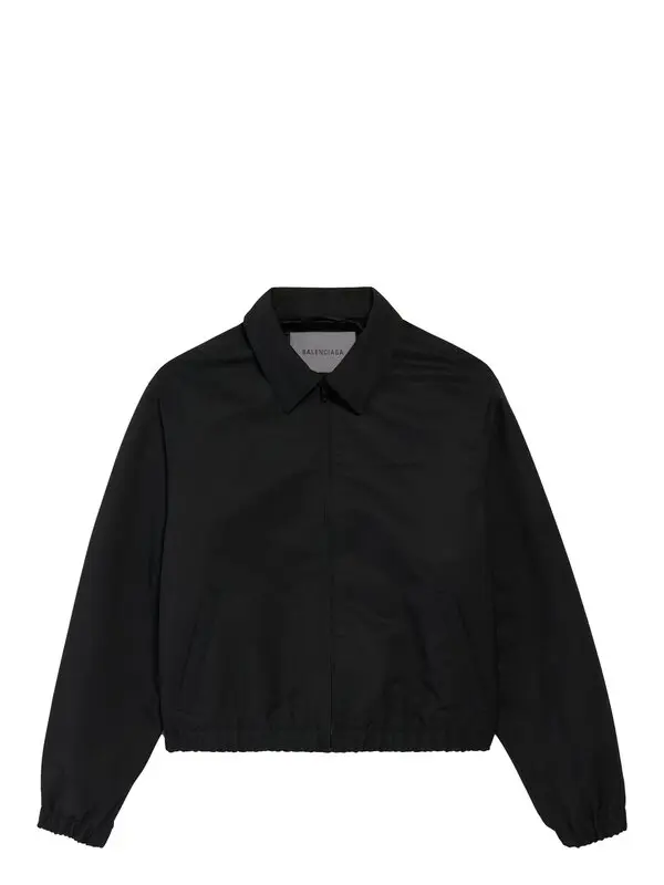 Balenciaga Blouson Bomber Jacket - Black