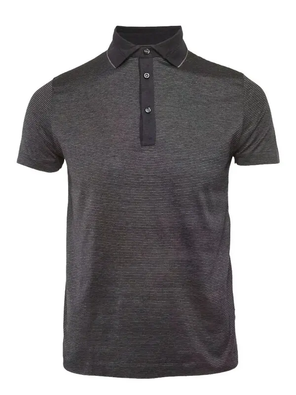 BOSS Teatina Striped Polo Shirt - Blue