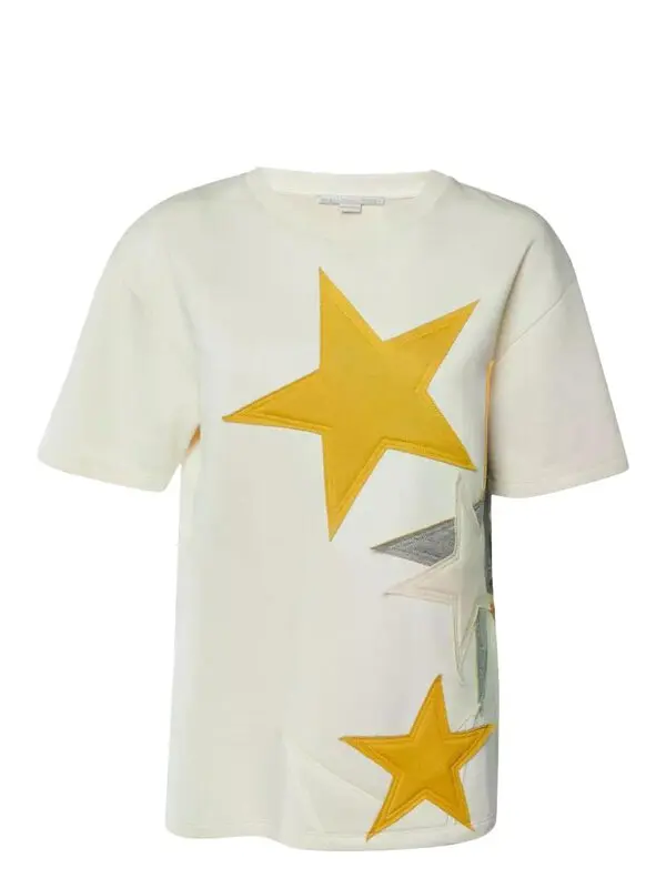 Stella McCartney Appliqué T-shirt - Neutrals