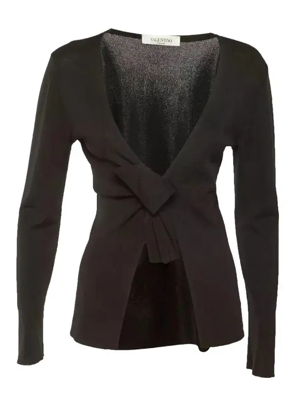 Valentino Garavani V-neck Cardigan - Black