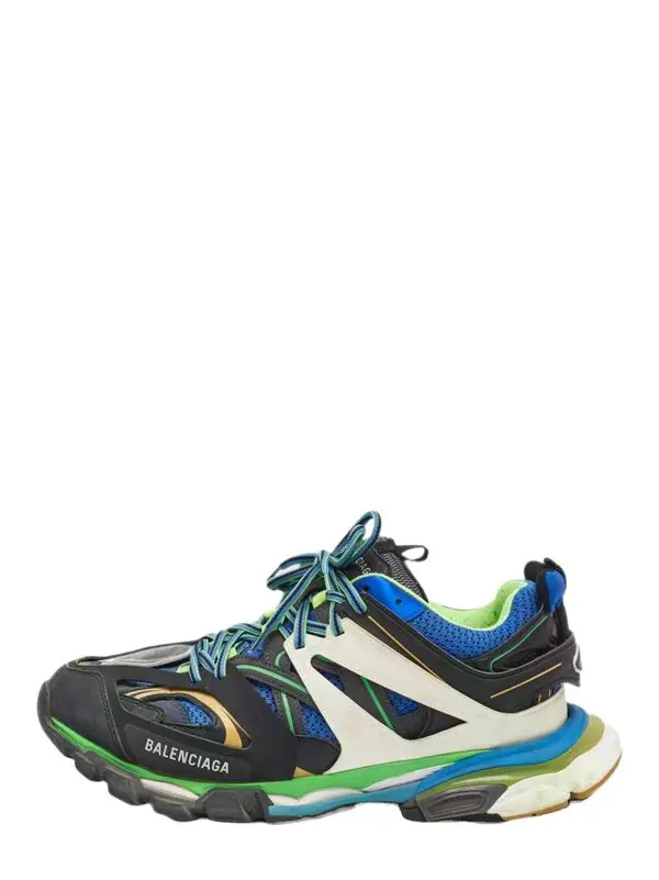 Balenciaga Track Panelled Sneakers - Black