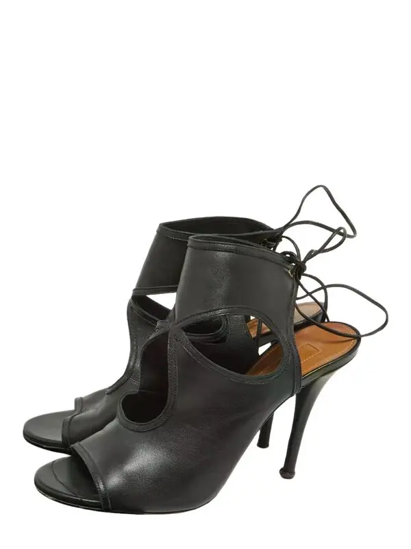AQUAZZURA Cutout Detail Sandals - Black