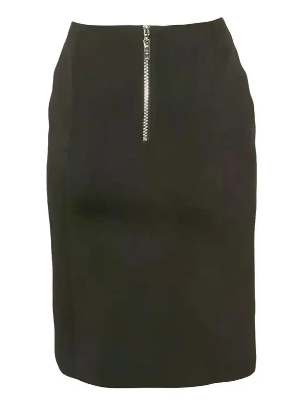LOUIS VUITTON Ruffle-detail Midi Skirt - Black