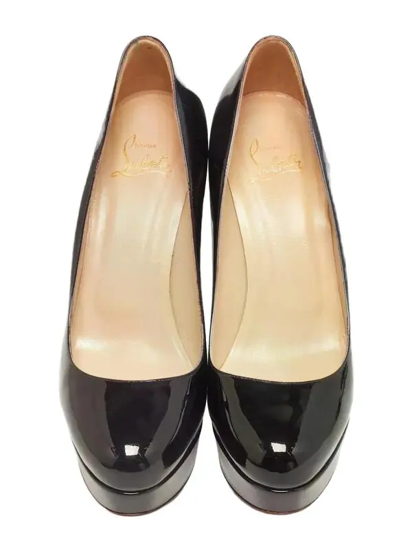 CHRISTIAN LOUBOUTIN Bianca Leather Heeled Pumps - Black