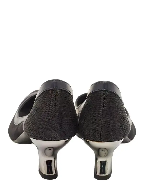 Fendi Colibri Mesh Pumps - Black