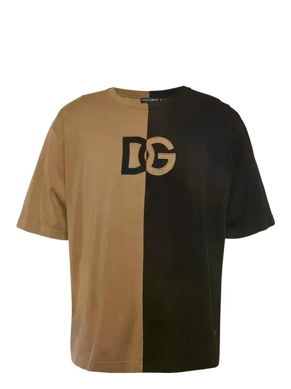 Dolce & Gabbana Dg Appliqué T-shirt - Neutrals