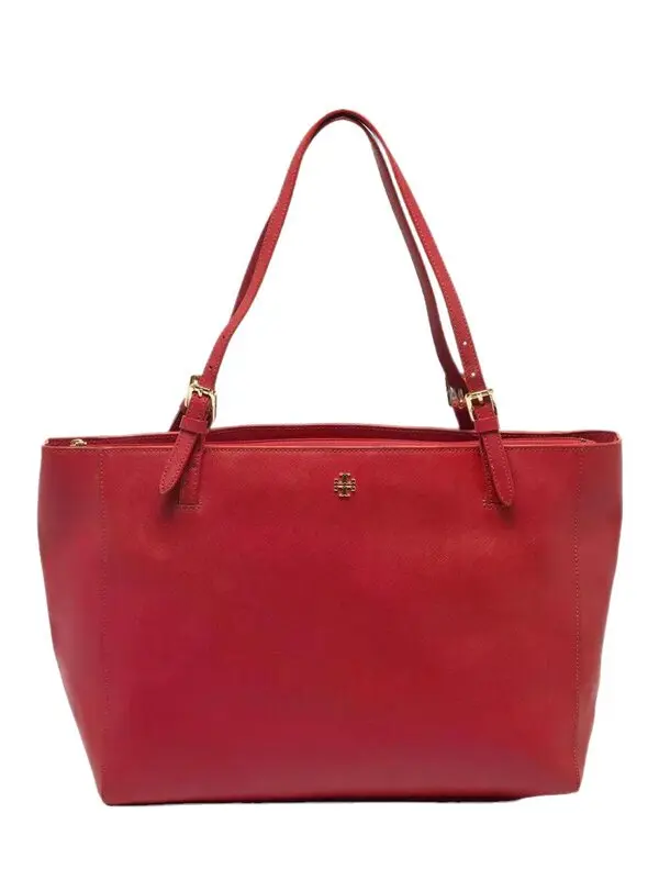 Tory Burch York Buckle Tote Bag - Red