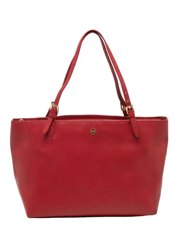Tory Burch York Buckle Tote Bag - Red