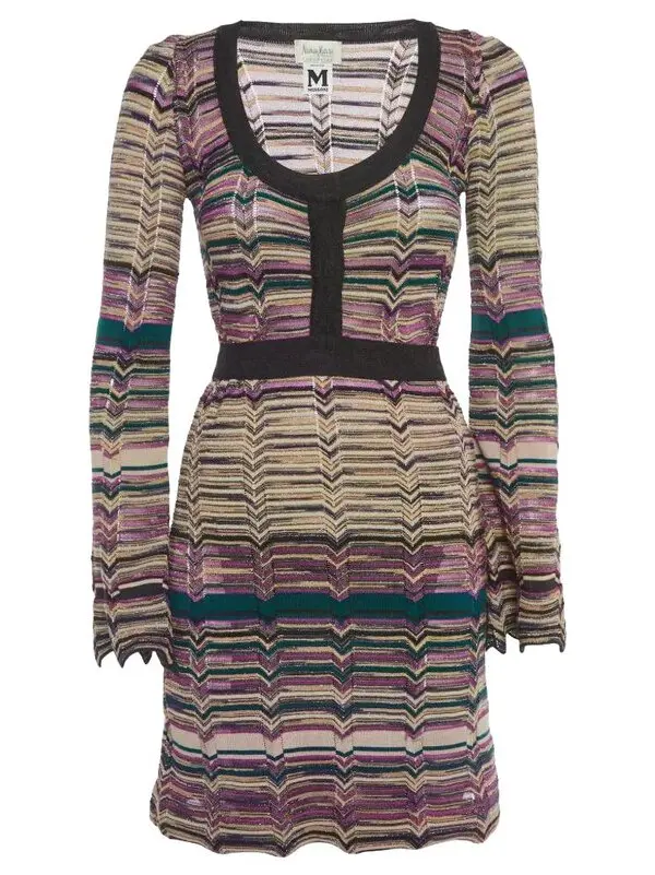 Missoni Knit Mini Dress - Neutrals