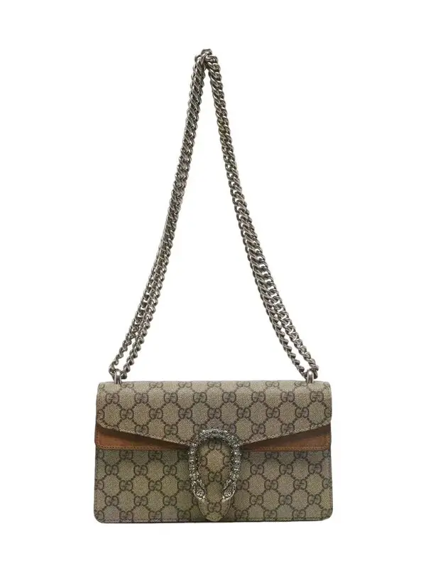 Gucci Dionysus Crystal Shoulder Bag - Neutrals
