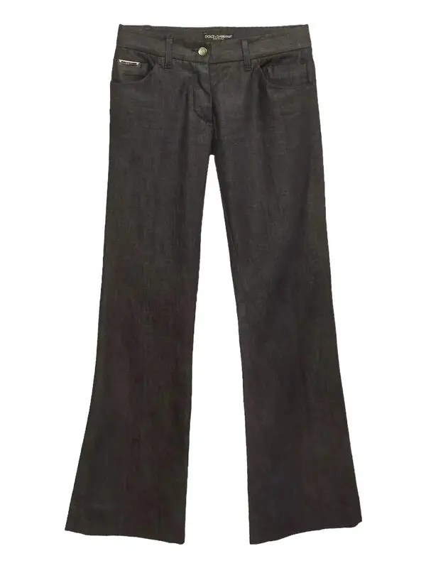 Dolce & Gabbana Boot-cut Jeans - Black