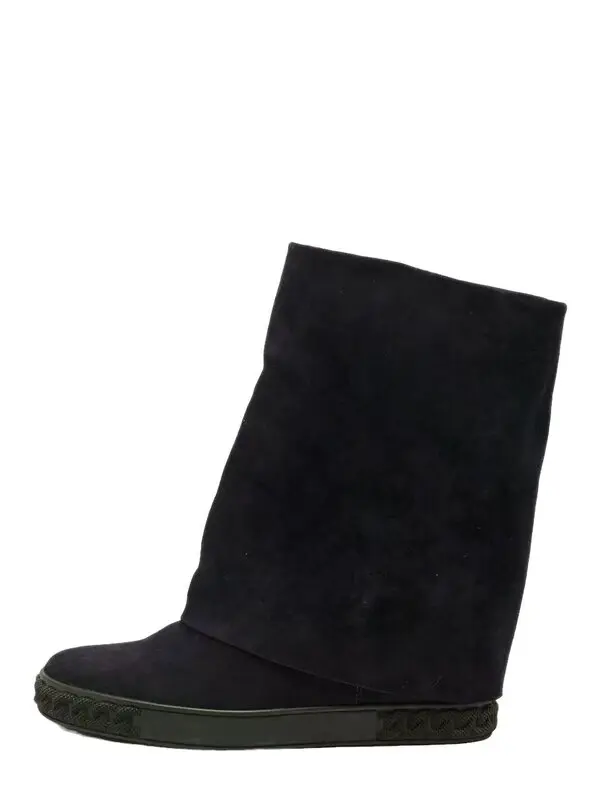 Casadei Renna Gotham Wedge Sneakers - Blue