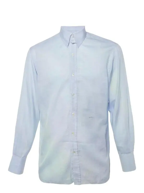 TOM FORD Made To Measure Long-sleeved Shirt - Blue