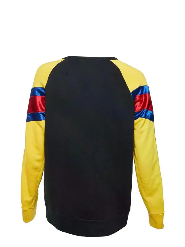 Gucci Gg Logo Embroidered Sweatshirt - Black