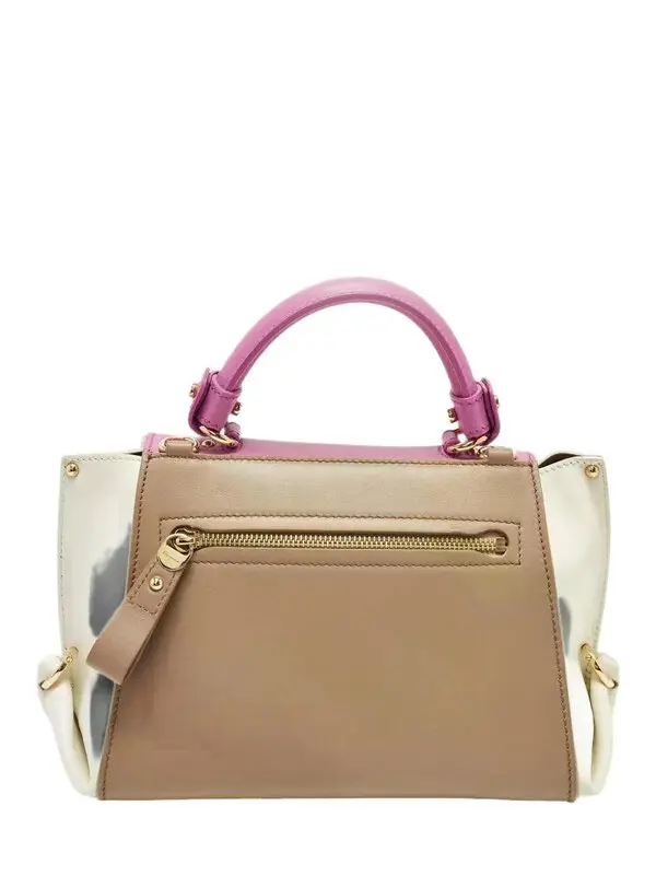 FERRAGAMO Small Sofia Shoulder Bag - Neutrals
