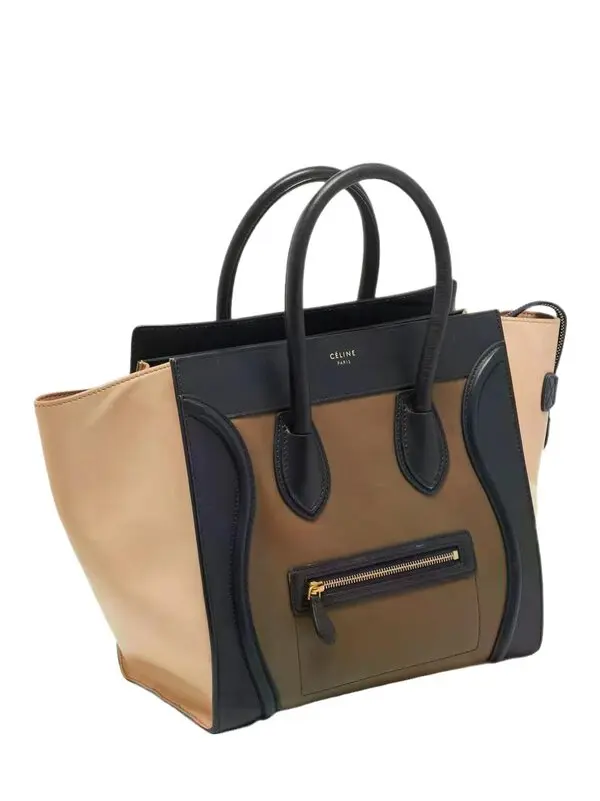 Celine Mini Luggage Tote Bag - Neutrals