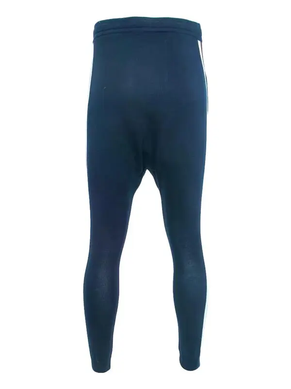 Balmain Drawstring Drop-crotch Pants - Blue
