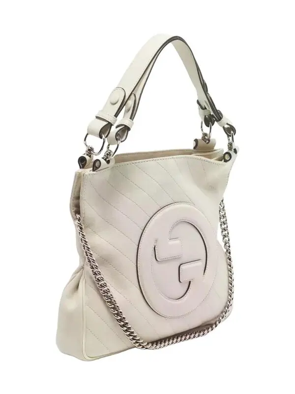 Gucci Blondie Diagonal-quilt Tote Bag - Neutrals