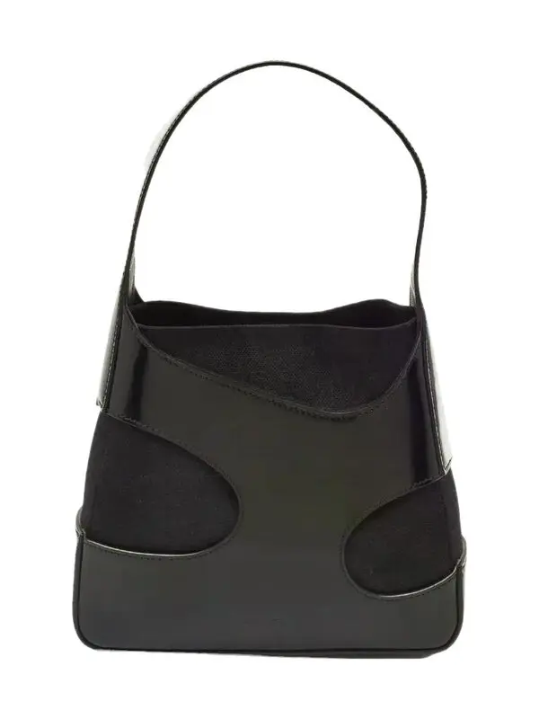 FERRAGAMO Small Cut-out Tote Bag - Black