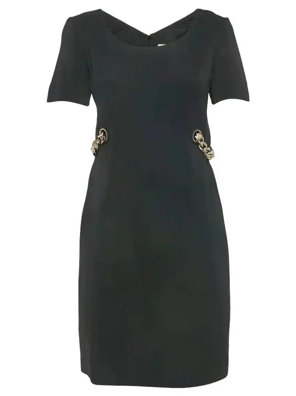 Emilio Pucci Ribbon Crepe Dress - Black