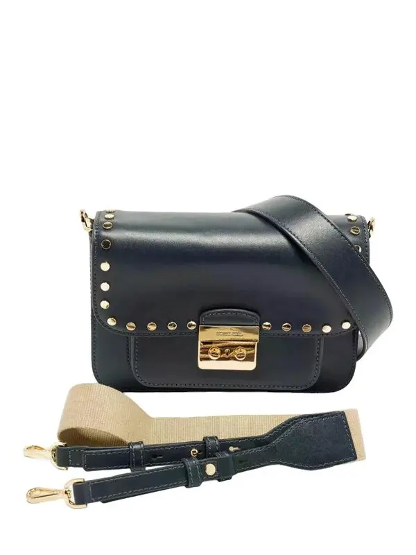Michael Kors Sloan Studded Shoulder Bag - Blue