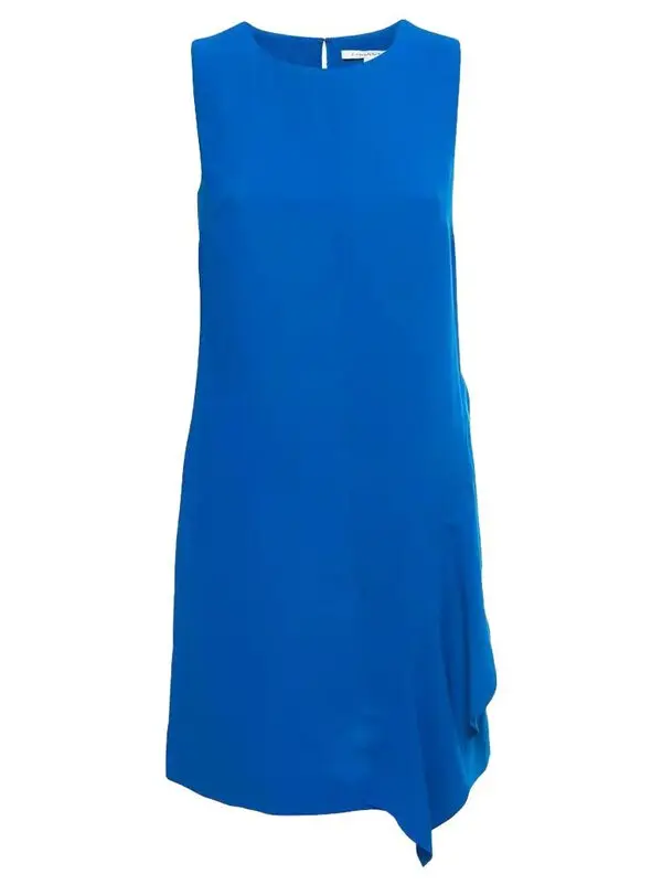 Diane Von Furstenberg Sleeveless Knitted Dress - Blue