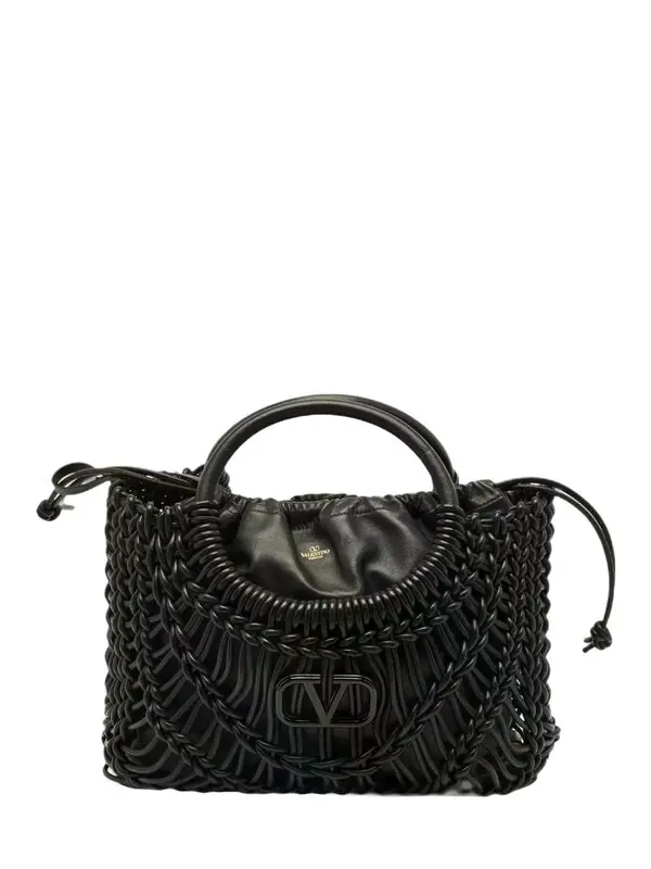 Valentino Garavani Allknots Vlogo Tote Bag - Black