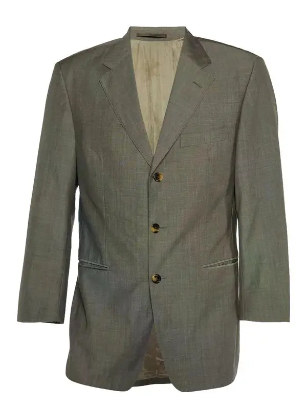 BOSS Da Vinci Buttoned Blazer - Grey