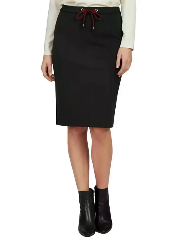 Gucci Tie-detail Mini Skirt - Black