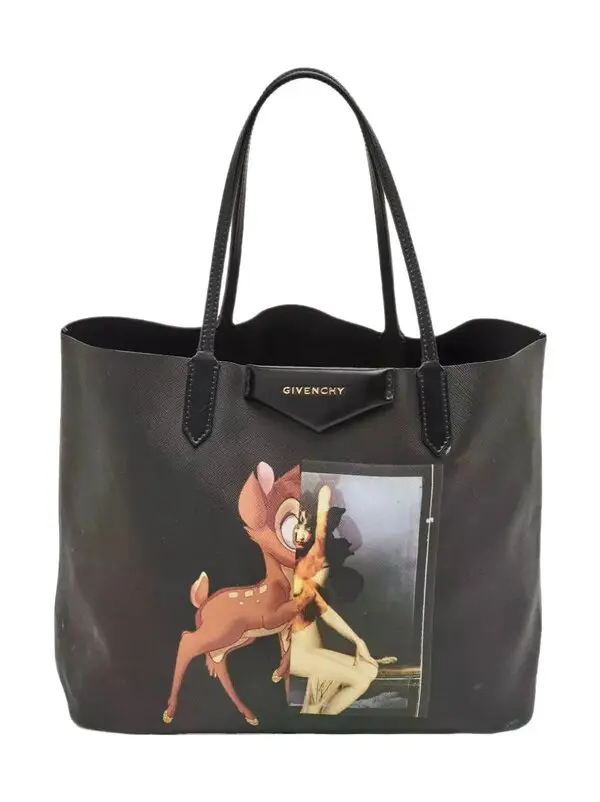 Givenchy Bambi Antigona Shopper Tote Bag - Black