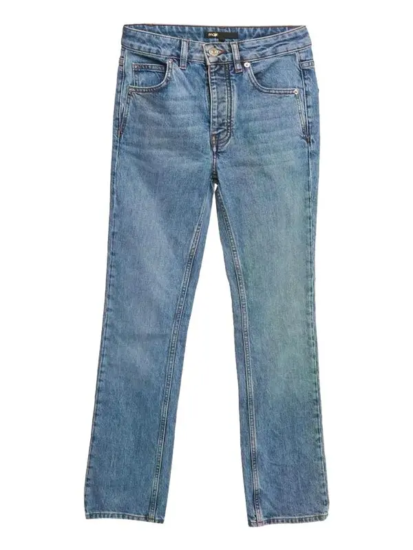 Maje Denim Straight-leg Jeans - Blue