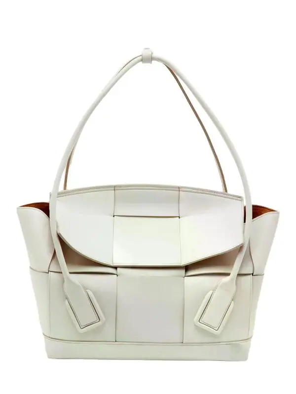 Bottega Veneta Arco Maxi Intrecciato Tote Bag - Neutrals