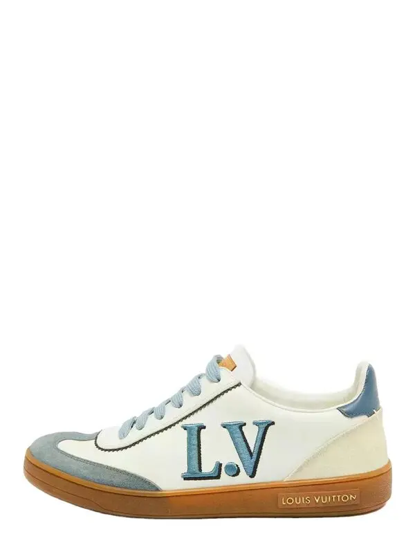 LOUIS VUITTON Embroidered Low-top Sneakers - White