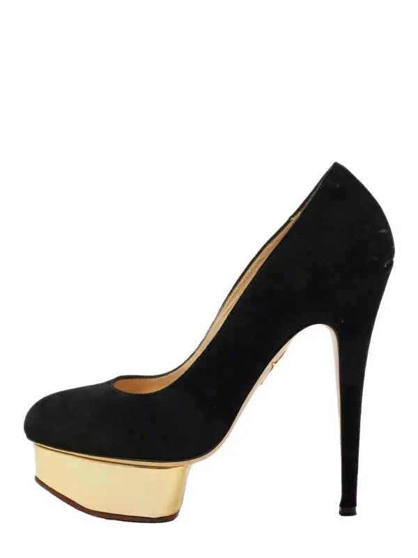 CHARLOTTE OLYMPIA Dolly Platform Pumps - Black