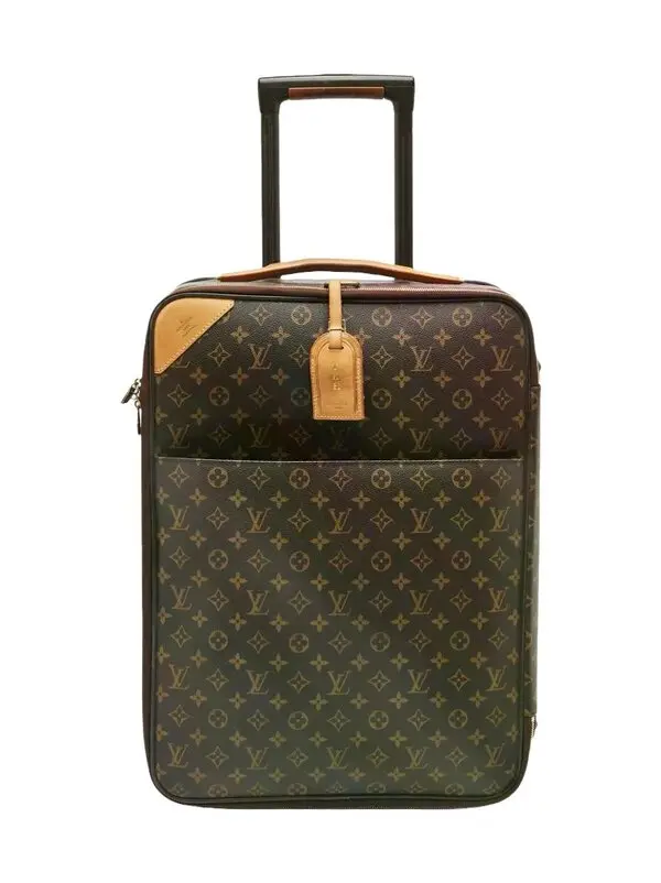LOUIS VUITTON Pégase 55 Monogram Luggage - Brown