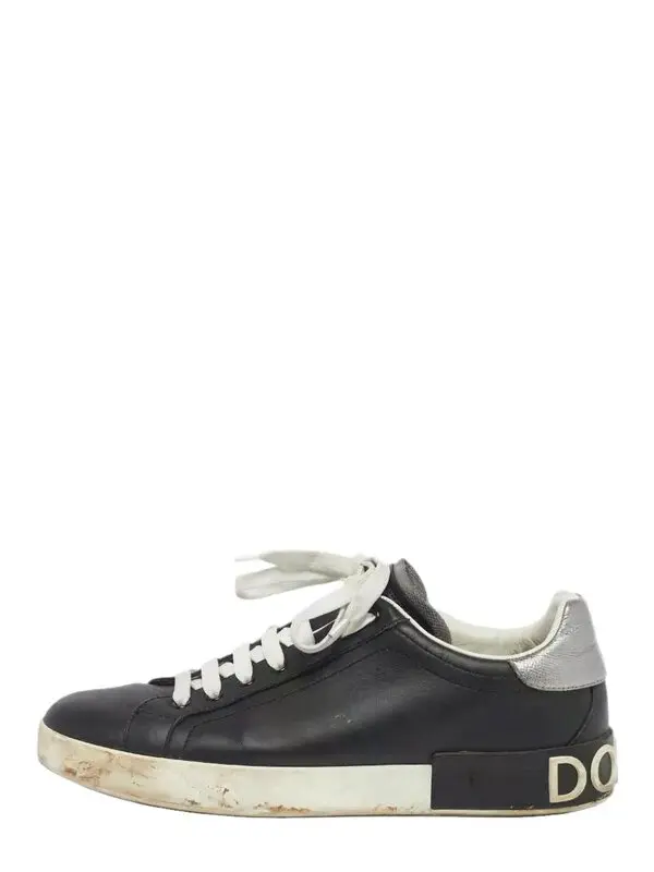 Dolce & Gabbana Portofino Low-top Sneakers - Black